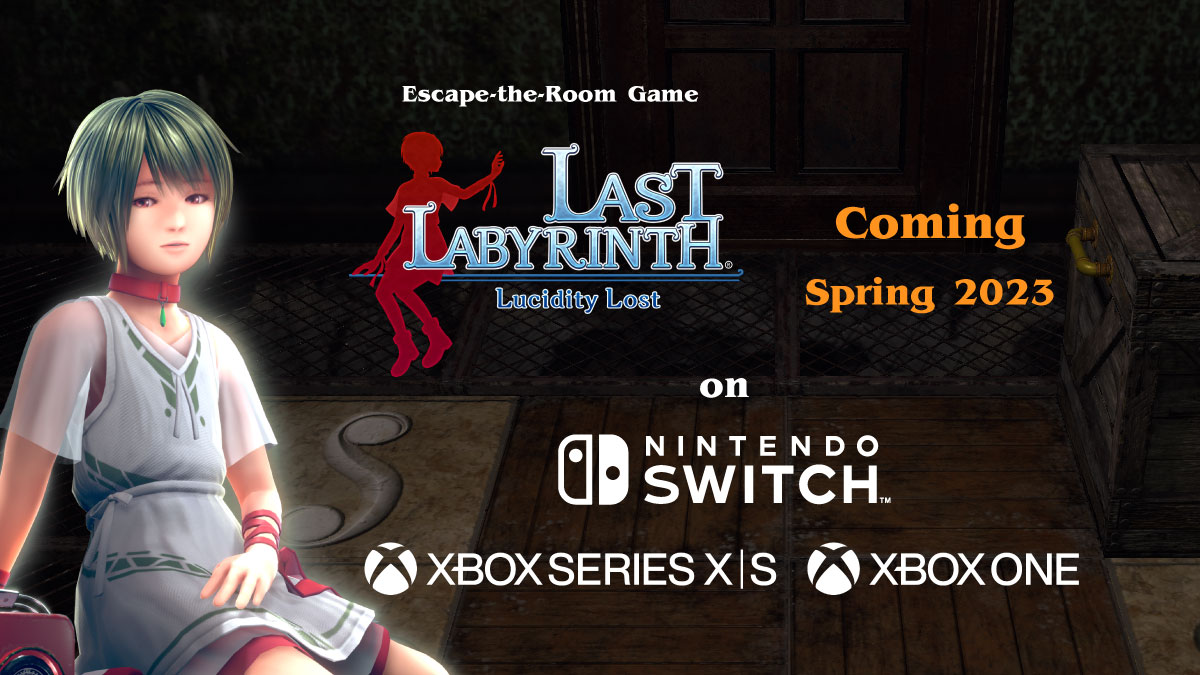 Major Update Last Labyrinth -Lucidity Lost- applied to PS VR / SteamVR versions, adding Monitor ...